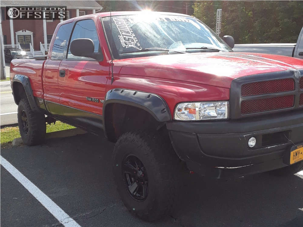 1998 Dodge Ram 1500 with 16x8 19 OEM Wheels Spaced Out Stockers and 285 ...