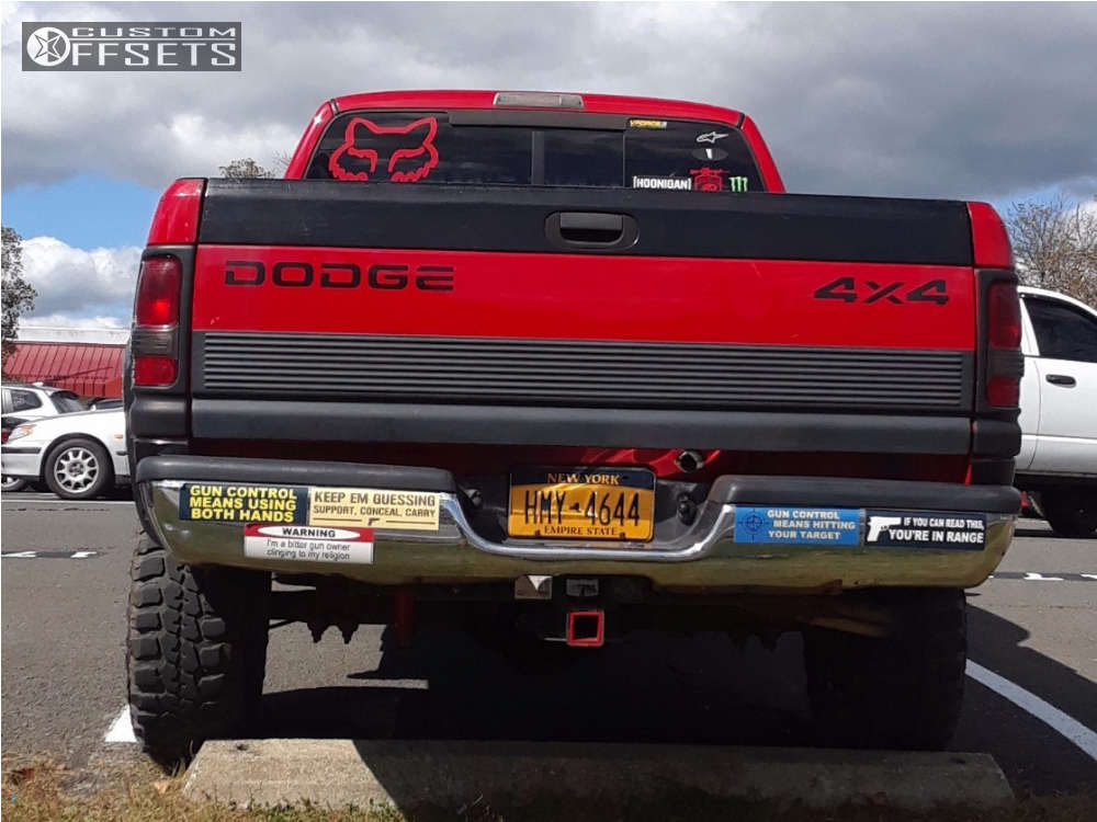 1998 Dodge Ram 1500 with 16x8 19 OEM Wheels Spaced Out Stockers and 285 ...
