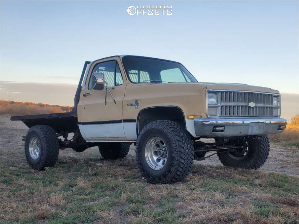 1983 Chevrolet K20 with 16x10 -38 Alloy Ion Style 171 and 315/75R16 ...