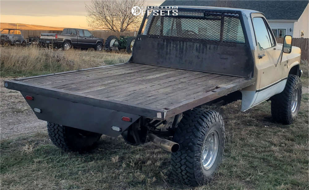 1983 Chevrolet K20 with 16x10 -38 Alloy Ion Style 171 and 315/75R16 ...