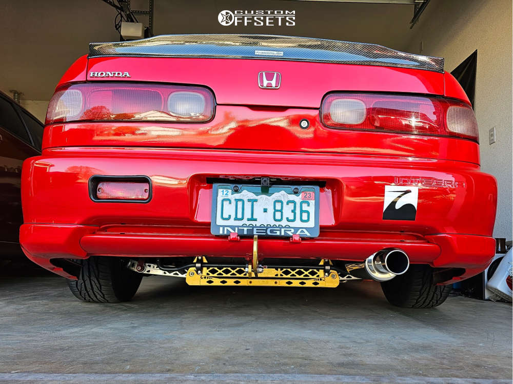 2000 Acura Integra with 16x8 25 Volk Te37 Sonic and 205/45R16 Toyo ...