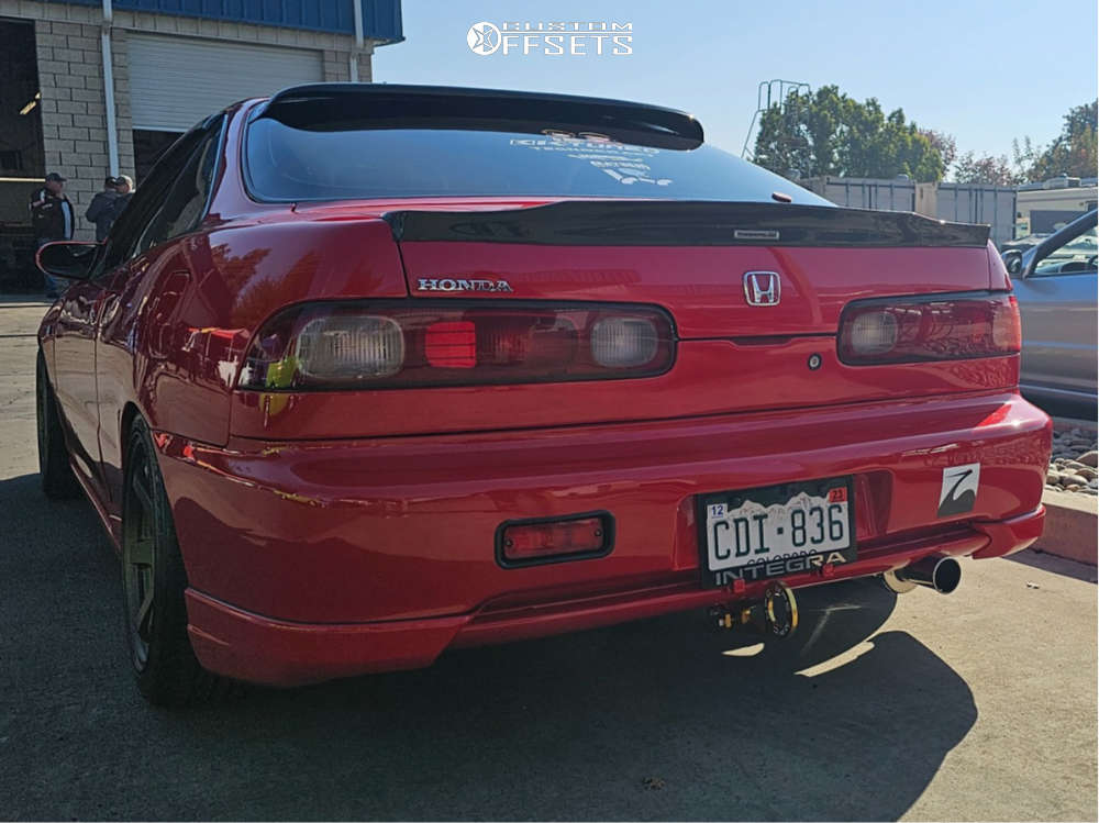 2000 Acura Integra with 16x8 25 Volk Te37 Sonic and 205/45R16 Toyo ...