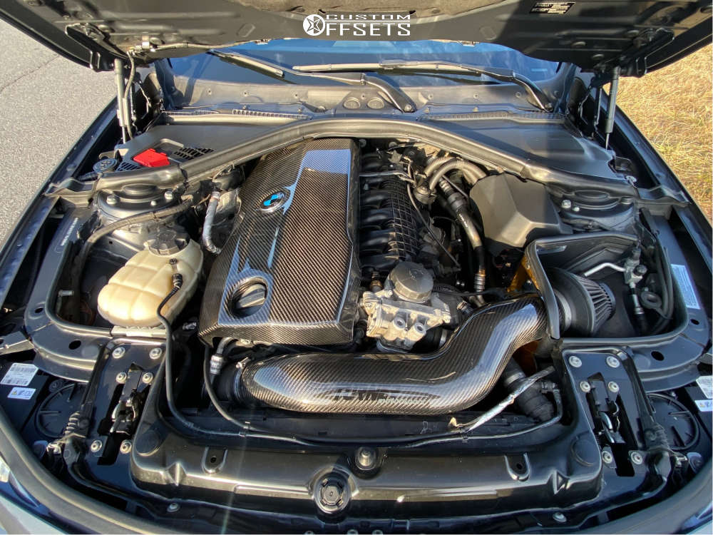 2014 BMW 435i XDrive with 19x9.5 35 ESR Rf2 and 255/35R19 Michelin ...