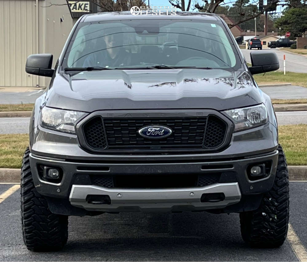 2019 Ford Ranger with 17x9 -12 Vision Flow and 33/12.5R17 Atturo Trail ...