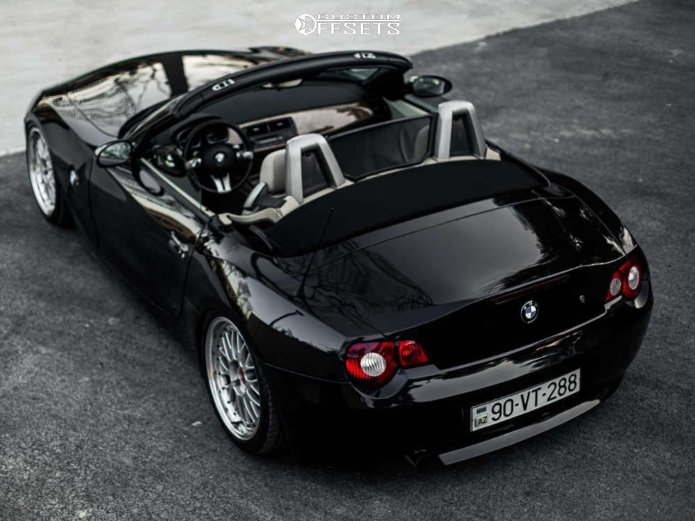 2005 BMW Z4 with 18x8 25 BBS Lm and 225/40R18 Michelin Pilot Sport 4 ...