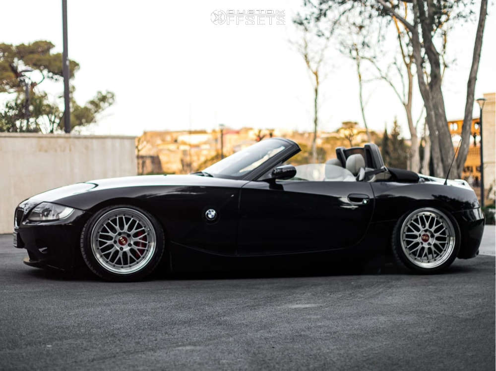 2005 BMW Z4 with 18x8 25 BBS Lm and 225/40R18 Michelin Pilot Sport 4 ...