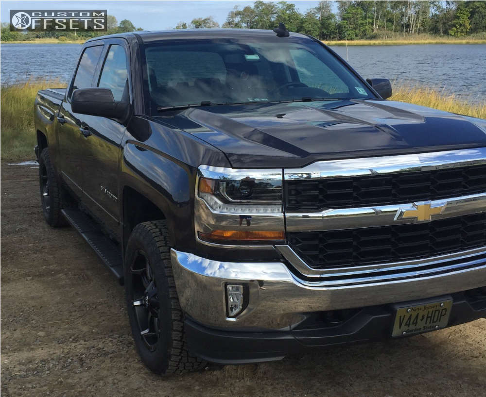 2016 Chevrolet Silverado 1500 with 20x9 1 Fuel Coupler and 275/60R20 ...