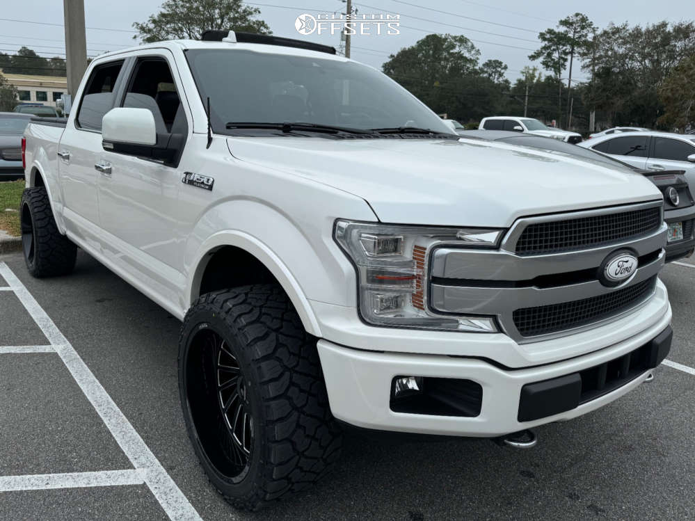 2019 Ford F-150 with 22x12 -51 ARKON OFF-ROAD Caesar and 33/12.5R22 ...