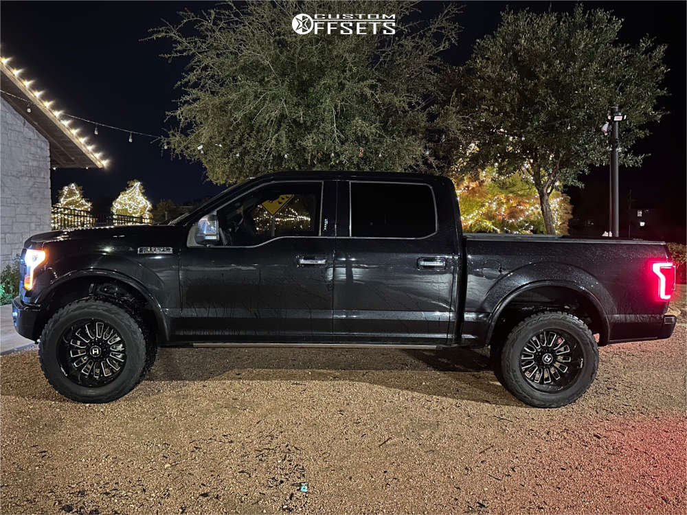 2017 Ford F-150 with 20x10 -19 Hostile Fury and 35/11.5R20 Toyo Tires ...