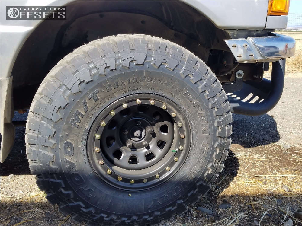 2002 Ford Ranger with 15x8 -19 Pro Comp Series 252 and 33/10.5R15 Toyo ...