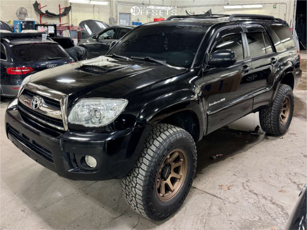 2006 Toyota 4Runner with 17x9 -12 Vision Flow and 285/70R17 Falken ...