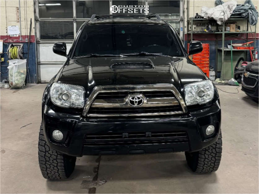 2006 Toyota 4Runner with 17x9 -12 Vision Flow and 285/70R17 Falken ...