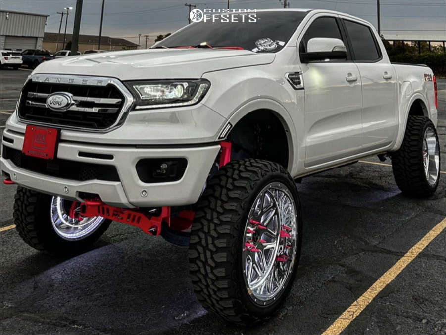 2019 Ford Ranger with 22x12 -44 Hardcore Offroad Hc18 and 33/12.5R22 ...