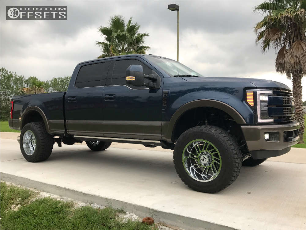 2017 Ford F-250 Super Duty with 20x12 -44 Hostile Stryker and 35/13 ...