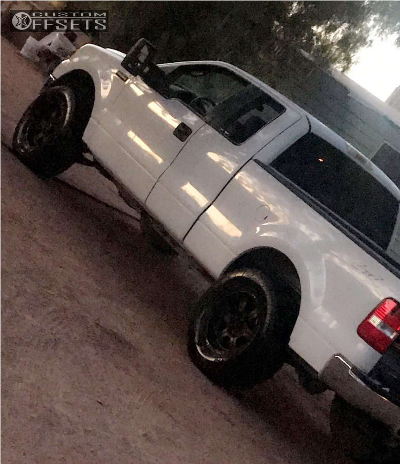 2006 Ford F-150 with 18x9 -6 Pro Comp Series 89 and 275/65R18 Falken ...
