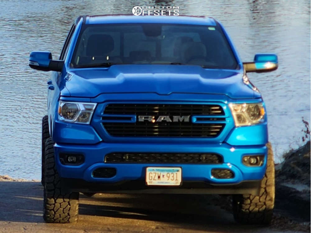 2021 Ram 1500 with 20x10 -24 Anthem Off-Road Talon and 33/12.5R20 ...