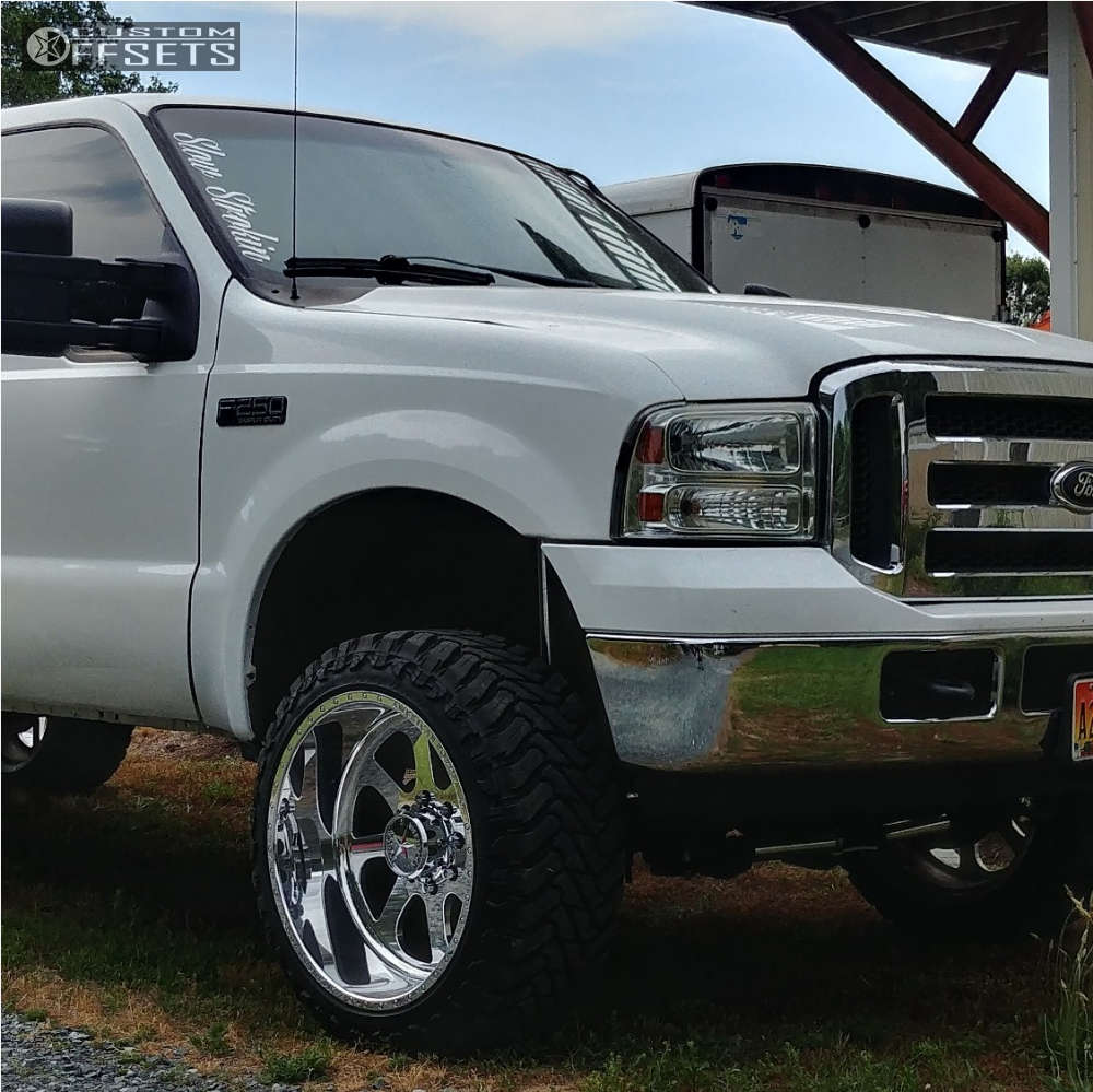2000 Ford F-250 Super Duty with 22x12 -40 American Force Burnout SS and ...
