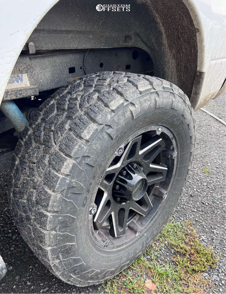 2018 Ram 2500 with 20x9 12 Vision Se7en and 35/12.5R20 Toyo Tires Open ...