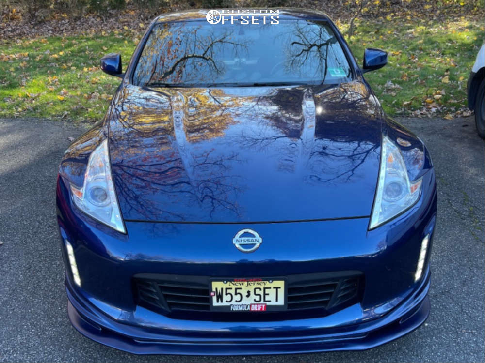 2017 Nissan 370Z with 19x9.5 22 Aodhan Ds02 and 255/40R19 Lexani Lx-twenty and Stock | Custom ...