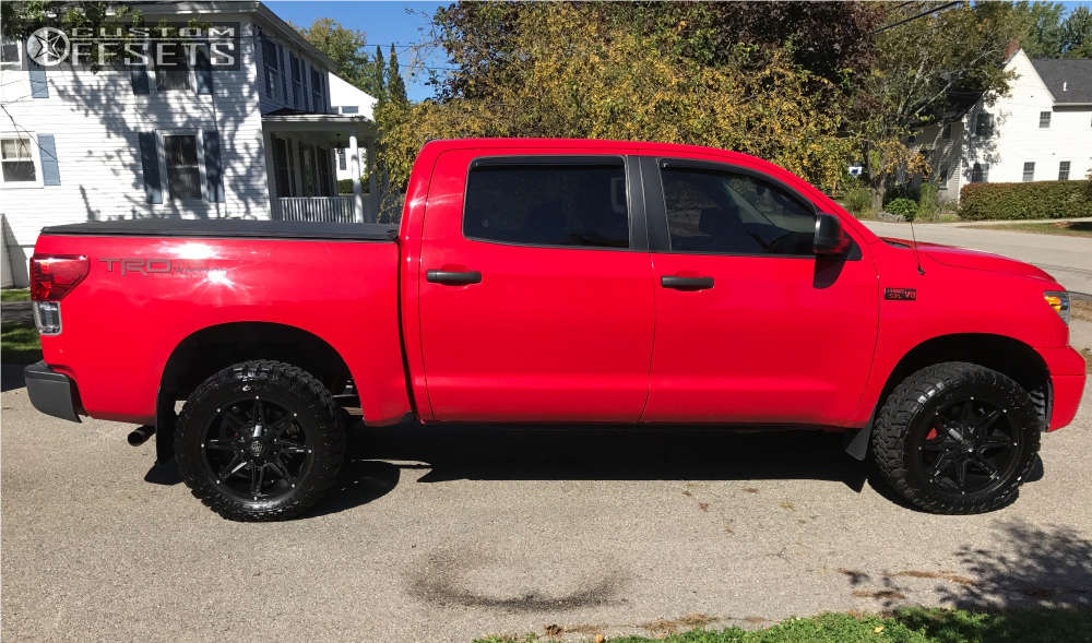 2012 Toyota Tundra with 20x9 18 Mayhem Rampage and 33/12.5R20 Toyo ...