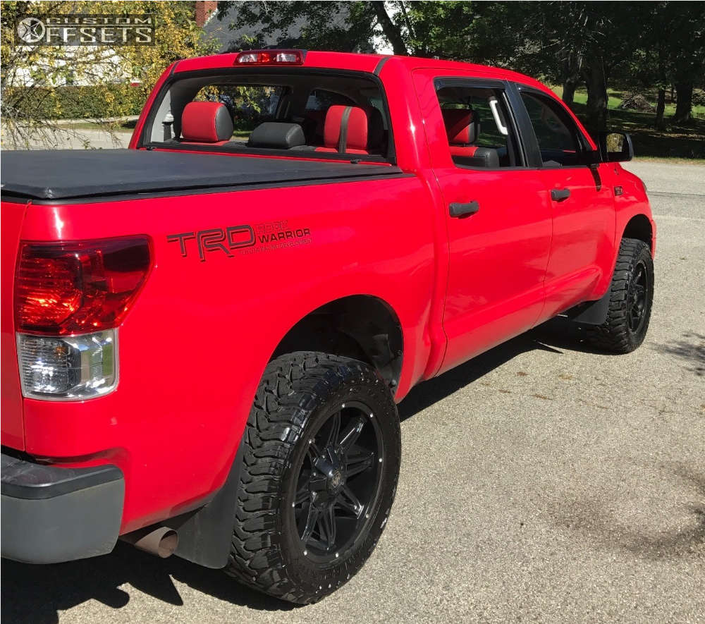 2012 Toyota Tundra with 20x9 18 Mayhem Rampage and 33/12.5R20 Toyo ...