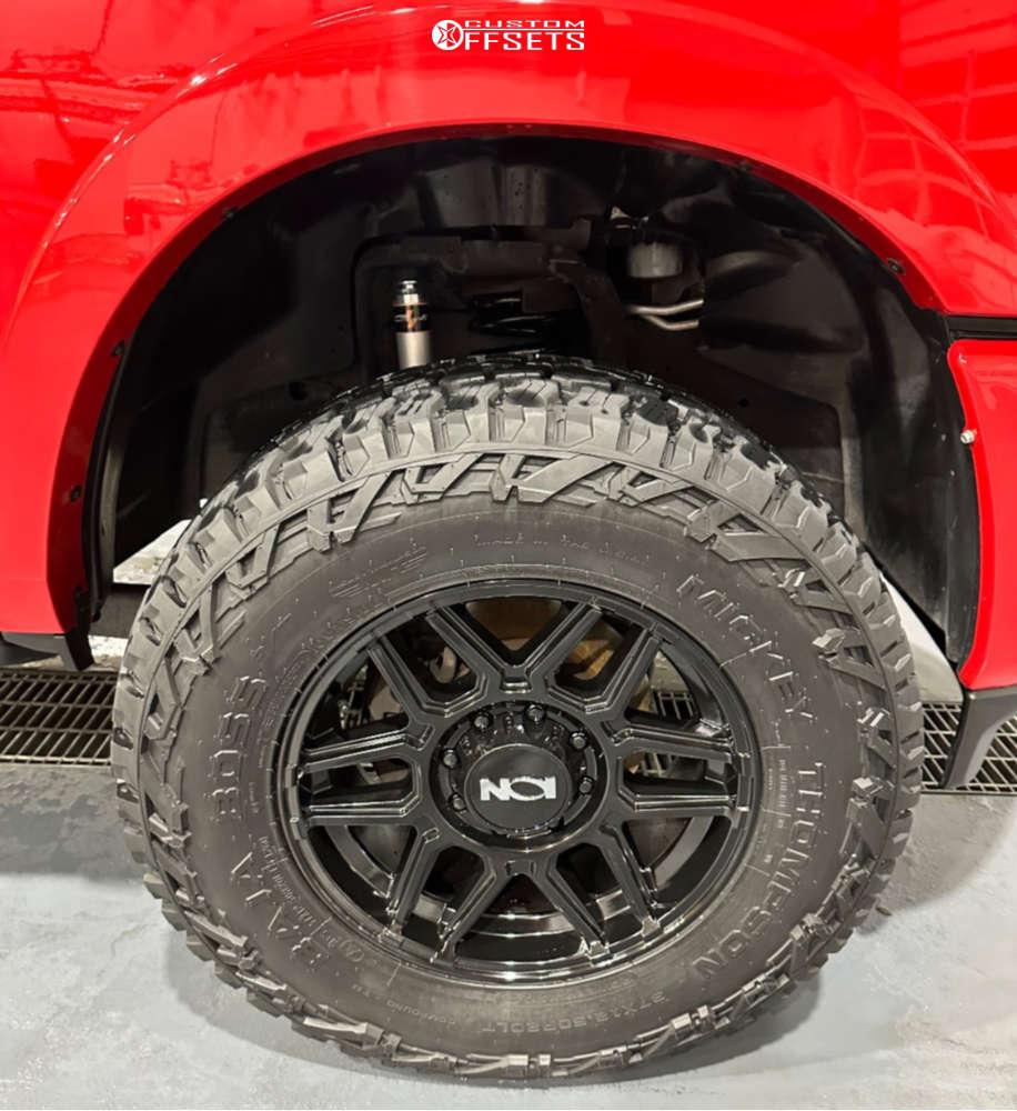 2021 Ram 2500 with 20x9 18 Alloy Ion Style 146 and 37/12.5R20 Mickey Thompson Baja Boss A/t and ...