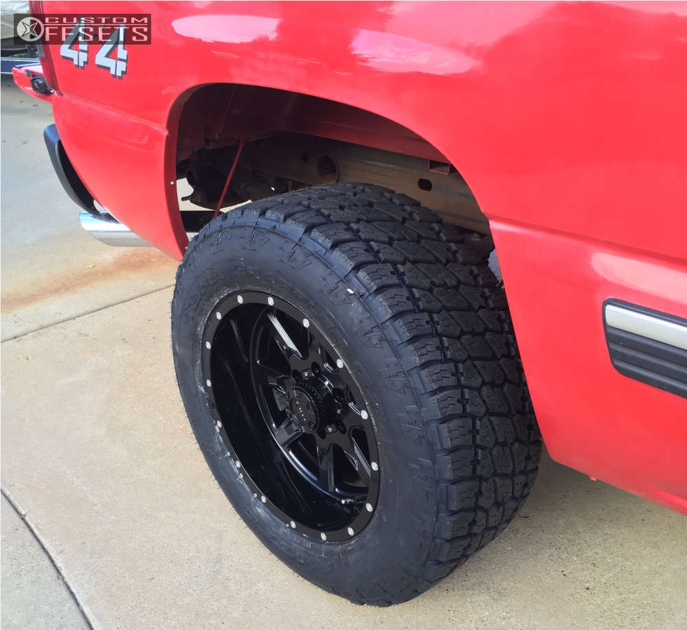 2001 Chevrolet Silverado 1500 with 18x10 -24 Tuff T15 and 285/60R18 ...