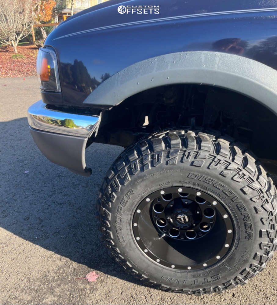 2003 Ford Ranger with 15x10 -43 Fuel Revolver and 32/11.5R15 Cooper ...