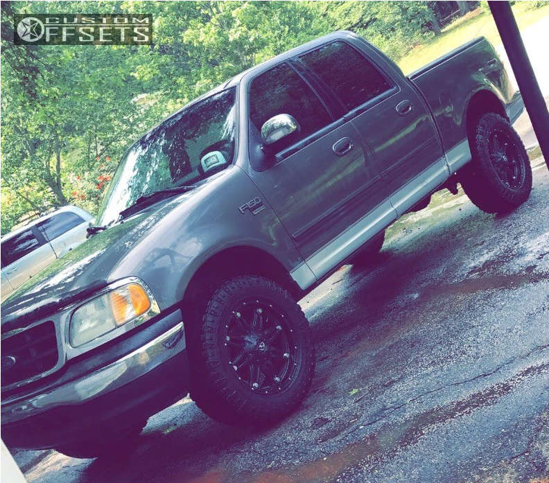 2002 Ford F-150 with 20x10 -12 Fuel Hostage and 305/55R20 Goodyear ...