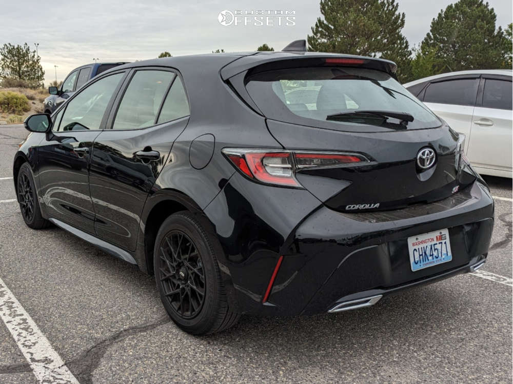 2021 Toyota Corolla with 16x7.5 42 Pacer Sequence and 205/55R16 ...