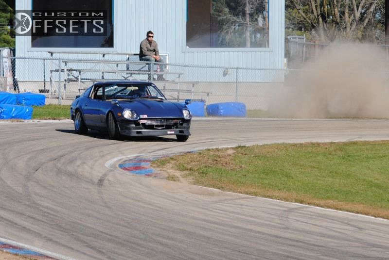 1980 Nissan 280ZX with 15x10 -25 Wheel Vintiques Smoothie and 195/60R15 ...