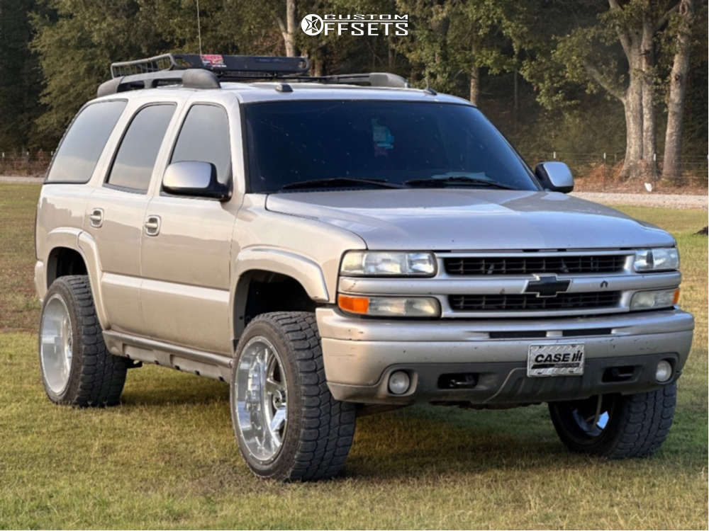 2005 Chevrolet Tahoe with 22x12 -44 Xtreme Force Xf4 and 33/12.5R22 ...