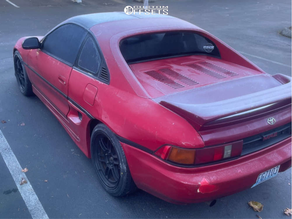 1991 Toyota MR2 with 17x8.5 40 Enkei Rpf1 and 235/40R17 Vercelli Strada ...