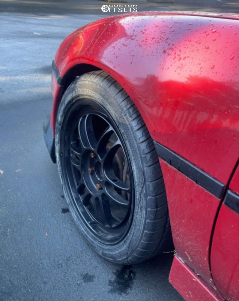 1991 Toyota MR2 with 17x8.5 40 Enkei Rpf1 and 235/40R17 Vercelli Strada ...