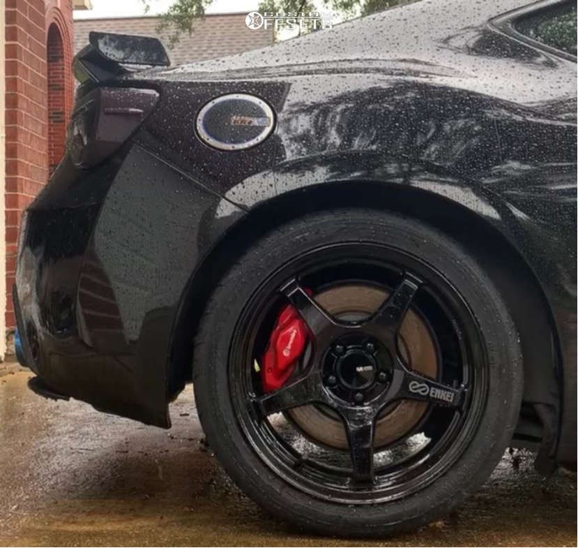 2018 Subaru BRZ with 17x8 40 Enkei Ts-5 and 235/40R17 Yokohama Advan ...