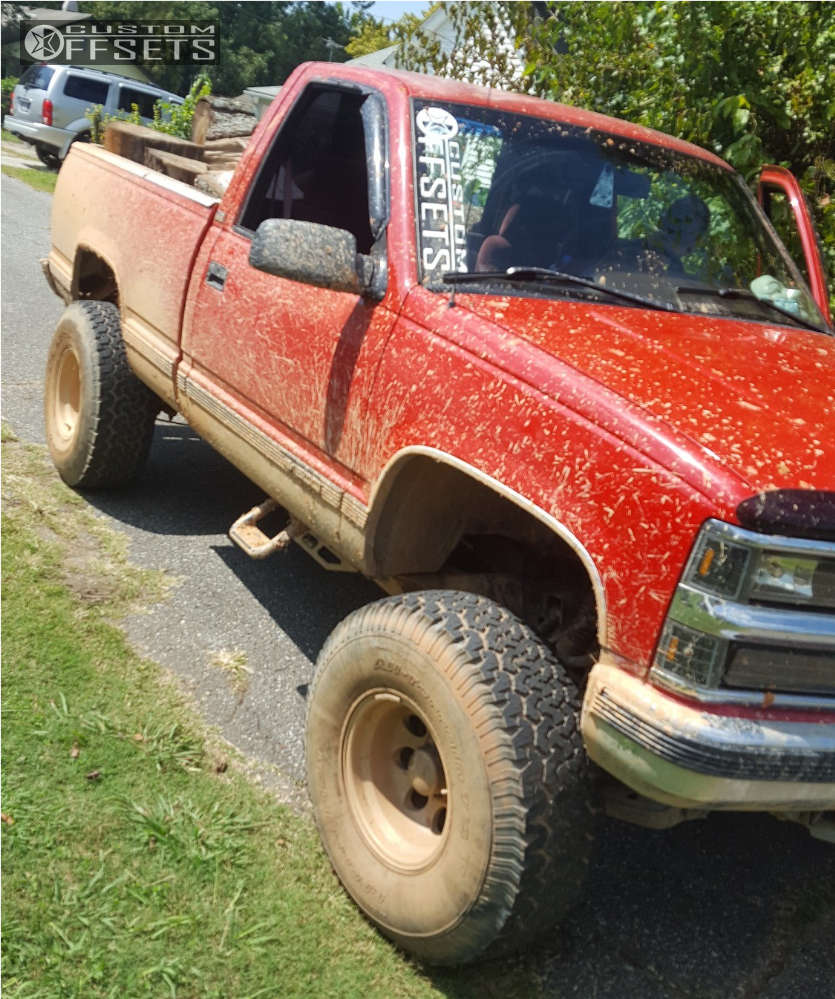 1995 Chevrolet K1500 with 16x12 -50 Mickey Thompson Classic Iii and 315 ...