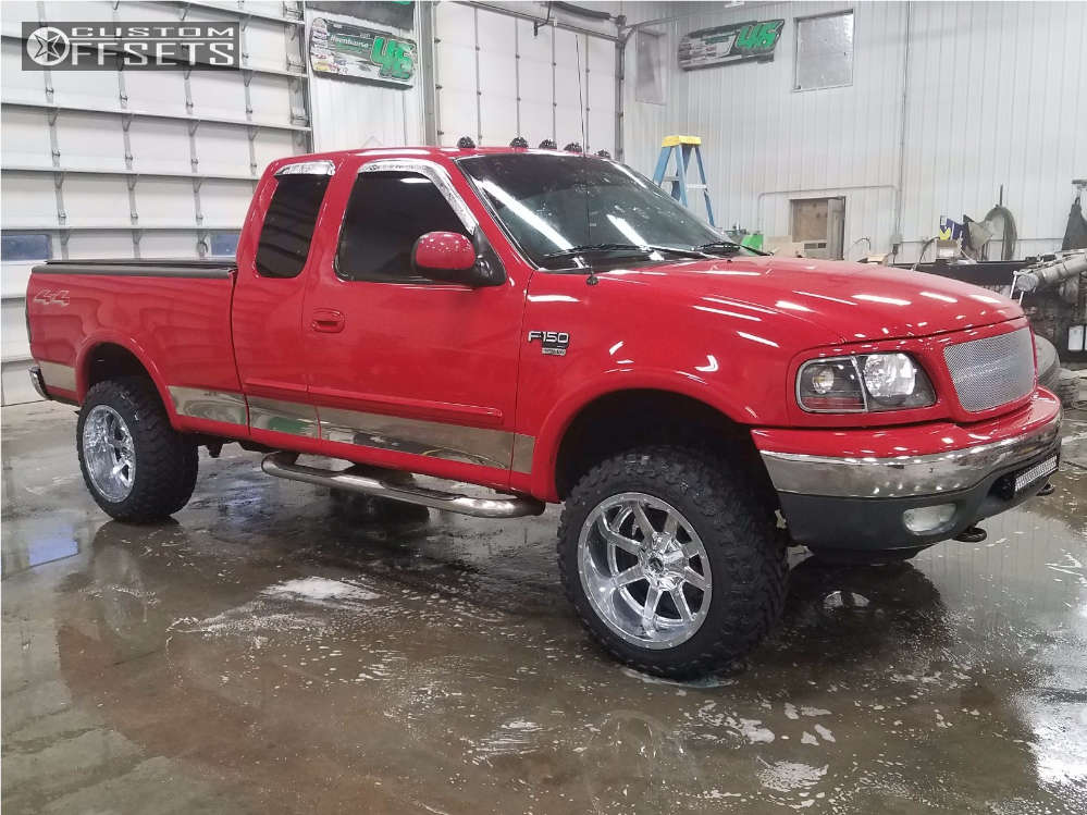 1999 Ford F-150 with 20x12 -44 Fuel Maverick and 33/12.5R20 Atturo ...