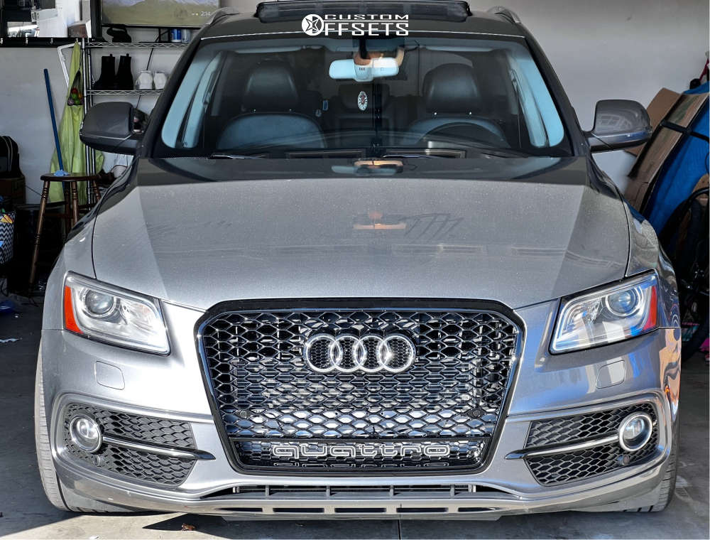 2014 Audi Q5 with 22x10.5 42 Verde Modus and 265/35R22 Lexani LX-Thirty ...