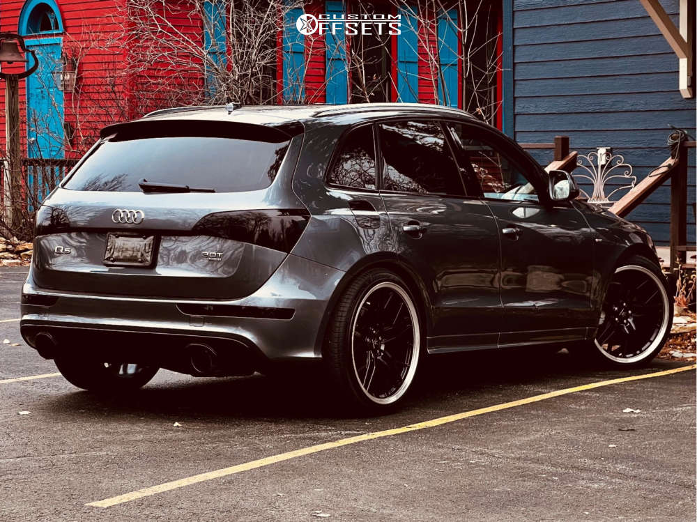 2014 Audi Q5 with 22x10.5 42 Verde Modus and 265/35R22 Lexani LX-Thirty ...