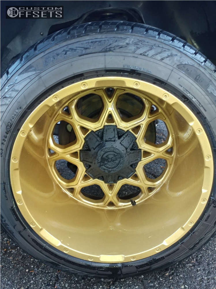 2004 Dodge Ram 2500 with 20x14 -76 Scorpion Sc10 and 305/50R20 Toyo Tires Proxes ST III and ...