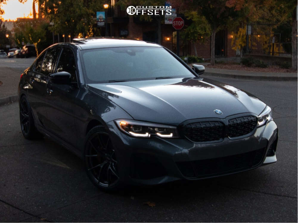 2021 BMW M340i with 19x9 25 Apex Vs-5rs and 235/40R19 Michelin Pilot ...