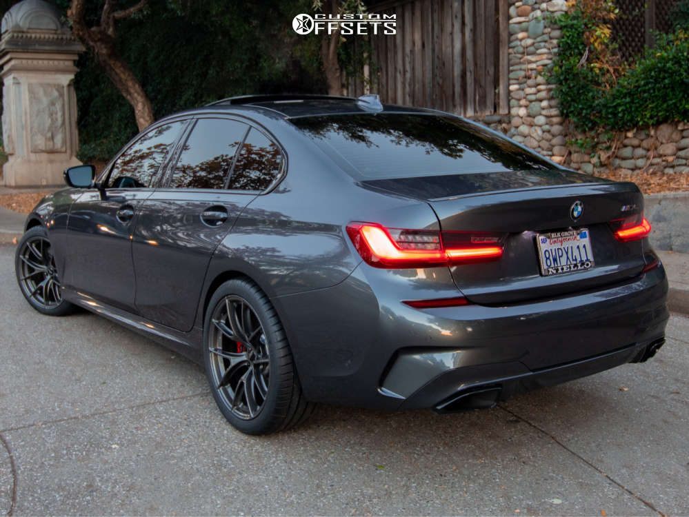 2021 BMW M340i with 19x9 25 Apex Vs-5rs and 235/40R19 Michelin Pilot ...