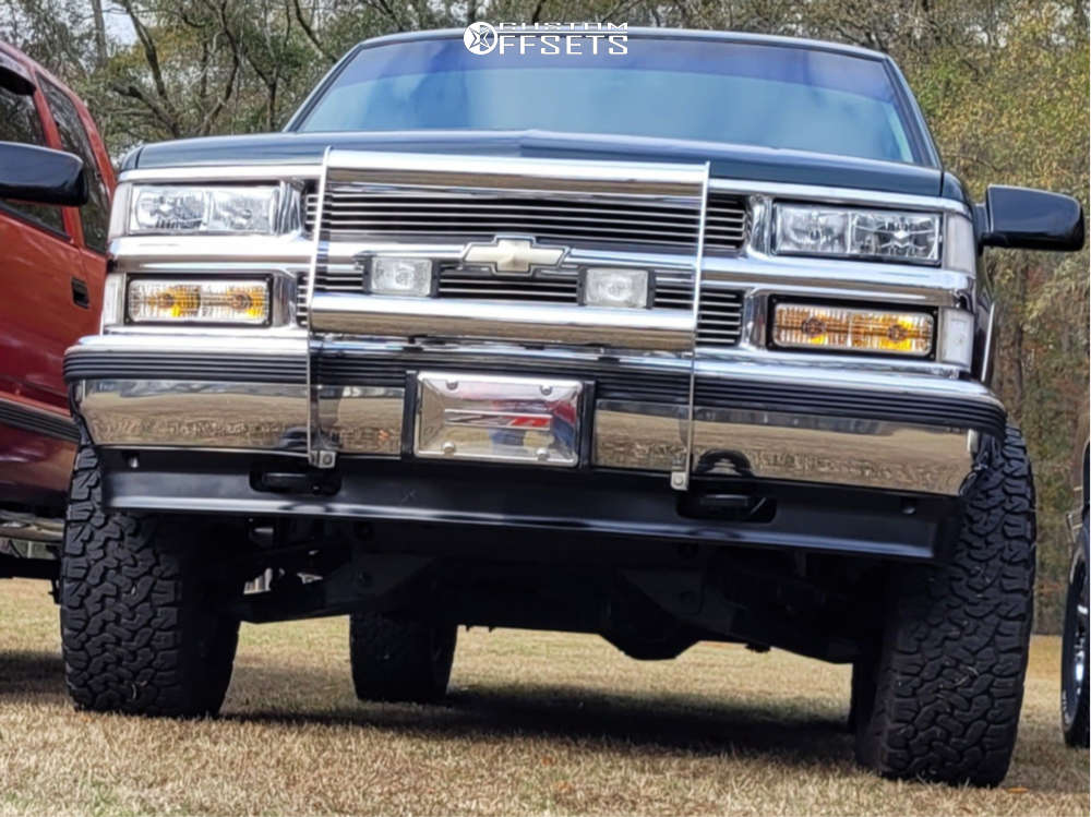 1996 Chevrolet K1500 with 16x8 0 Raceline Raptor and 295/75R16 ...