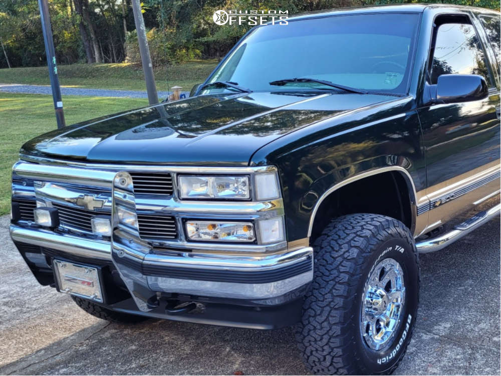 1996 Chevrolet K1500 with 16x8 0 Raceline Raptor and 295/75R16 ...