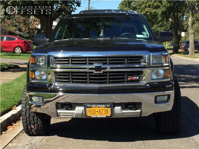 2015 Chevrolet Silverado 1500 with 20x10 -24 Fuel Coupler and 33/12 ...