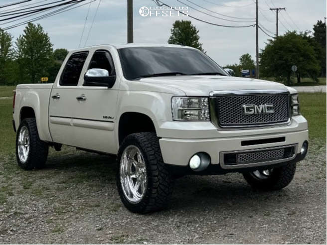 2013 GMC Sierra 1500 with 22x10 -25 American Force Legend Ss and 305 ...