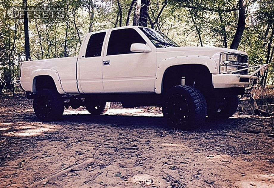 1998 Chevrolet K1500 with 20x12 -44 Fuel Hostage and 33/12.5R20 Super ...