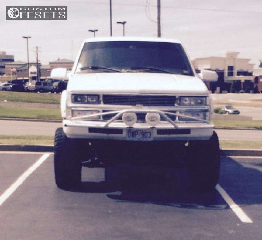 1998 Chevrolet K1500 with 20x12 -44 Fuel Hostage and 33/12.5R20 Super ...