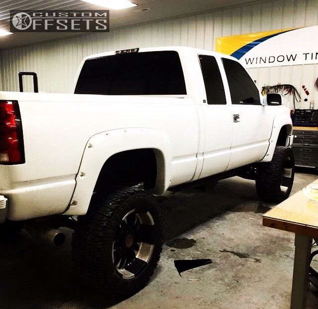 1998 Chevrolet K1500 with 20x12 -44 Fuel Hostage and 33/12.5R20 Super ...
