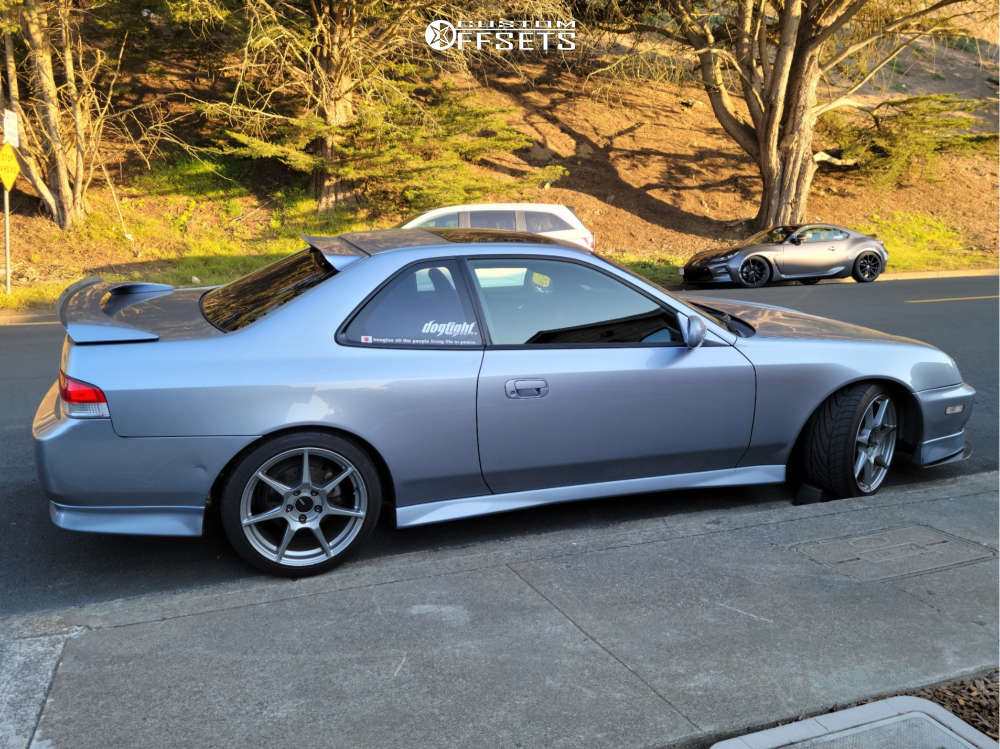 2000 Honda Prelude with 17x8 35 Enkei Tfr and 215/40R17 Nitto Neo Gen ...